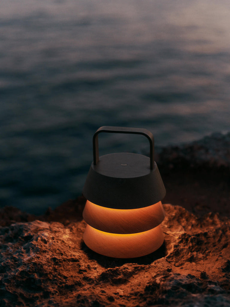 Ferm Living Luver Portable Lamp — Cordless LED Table Lamp | Nannie Inez