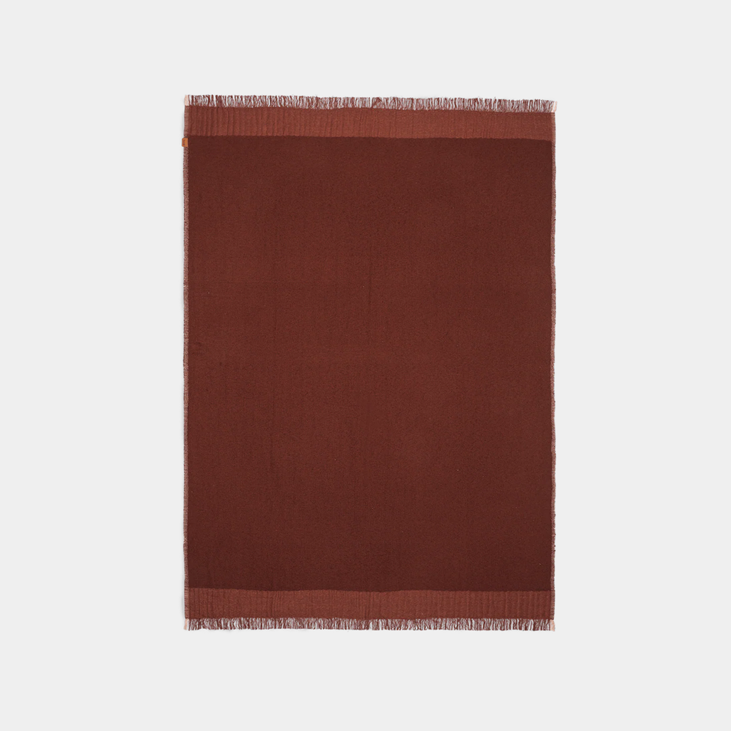 Ferm Living Weaver Throw — Hand-Woven Patterned Blanket | Nannie Inez